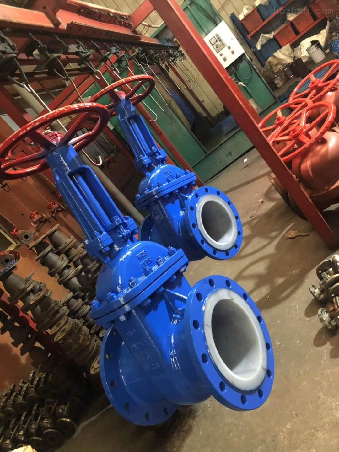 Z41F46-手动衬氟闸阀-浙江正轩阀门有限公司